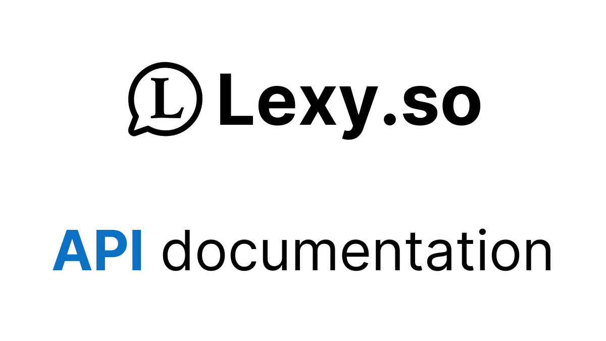 Lexy Chat Documentation Lexy Documentations Lexy Chat Documentation Lexy Documentations